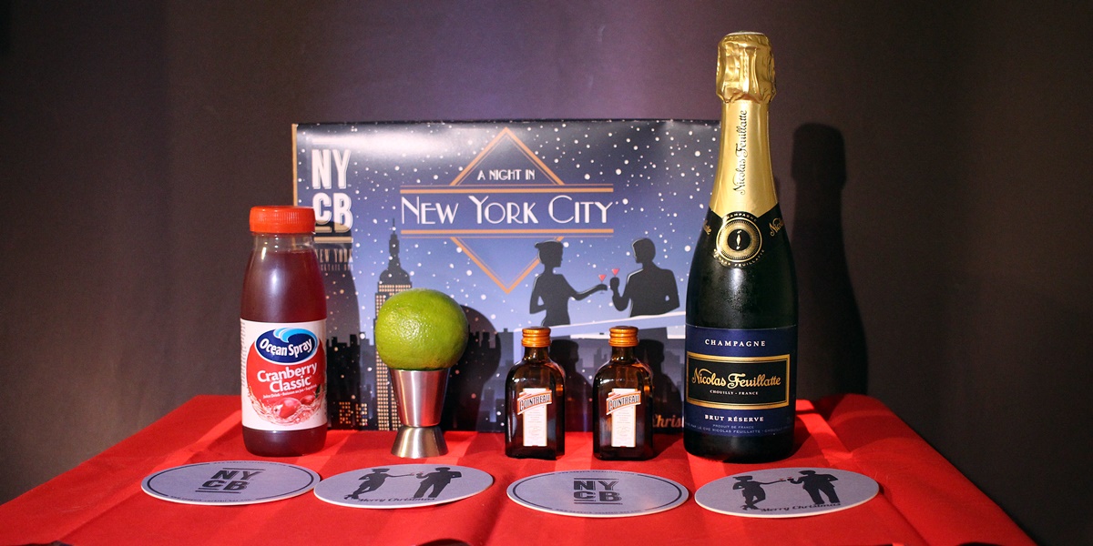 Cosmo Royal par New York Cocktail Box - déballage et dégustation