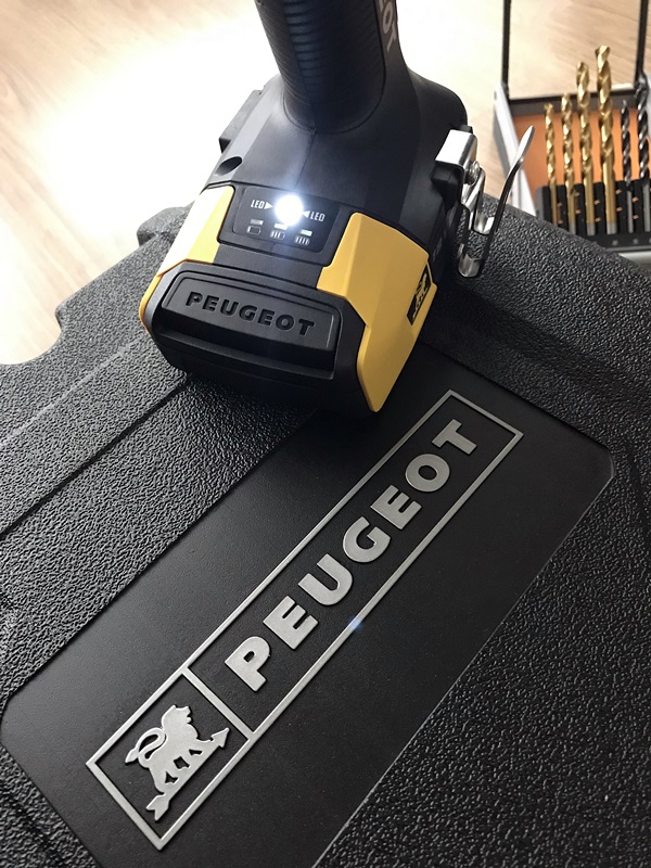 Peugeot Outillage - Perceuse sans fil 18V - concours inside - Tendance ...