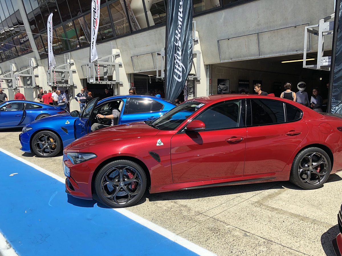 Alfa Romeo Track Day sur le circuit Bugatti - Tendance au masculin